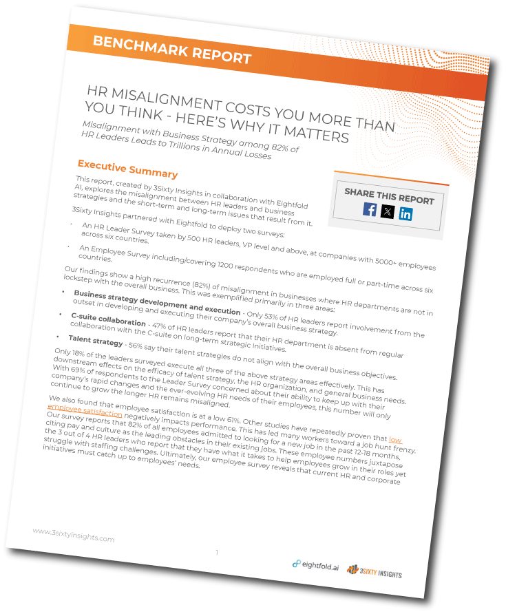 Benchmark Report: HR Misalignment Costs You More Than You Think - Here ...